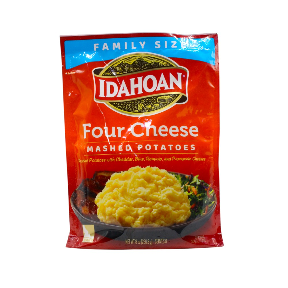 Idahoan Four Cheese Family Size Mashed Potatoes 226G – Select Food Shoppe