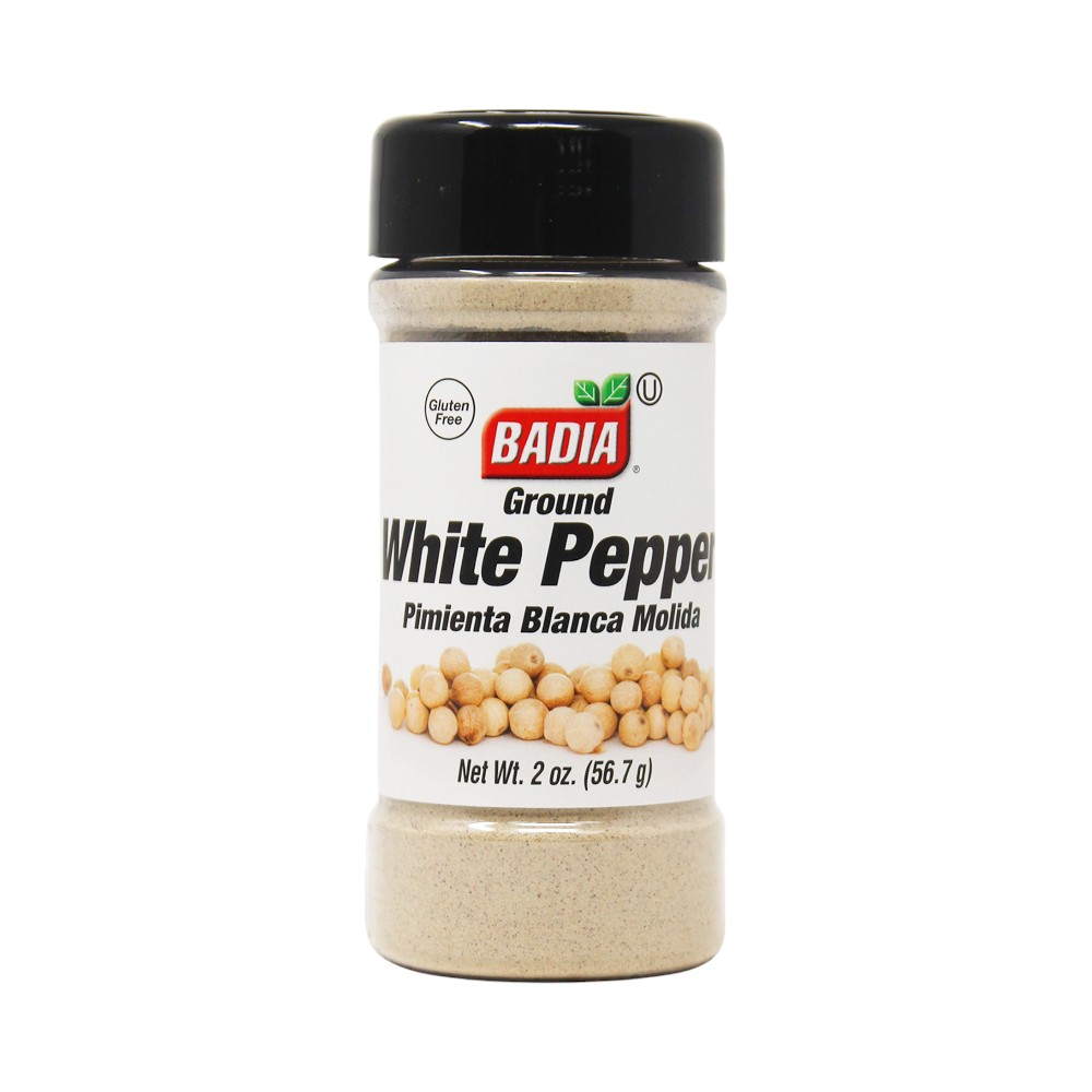 Badia-Ground White Pepper-57 G – Select Food Shoppe
