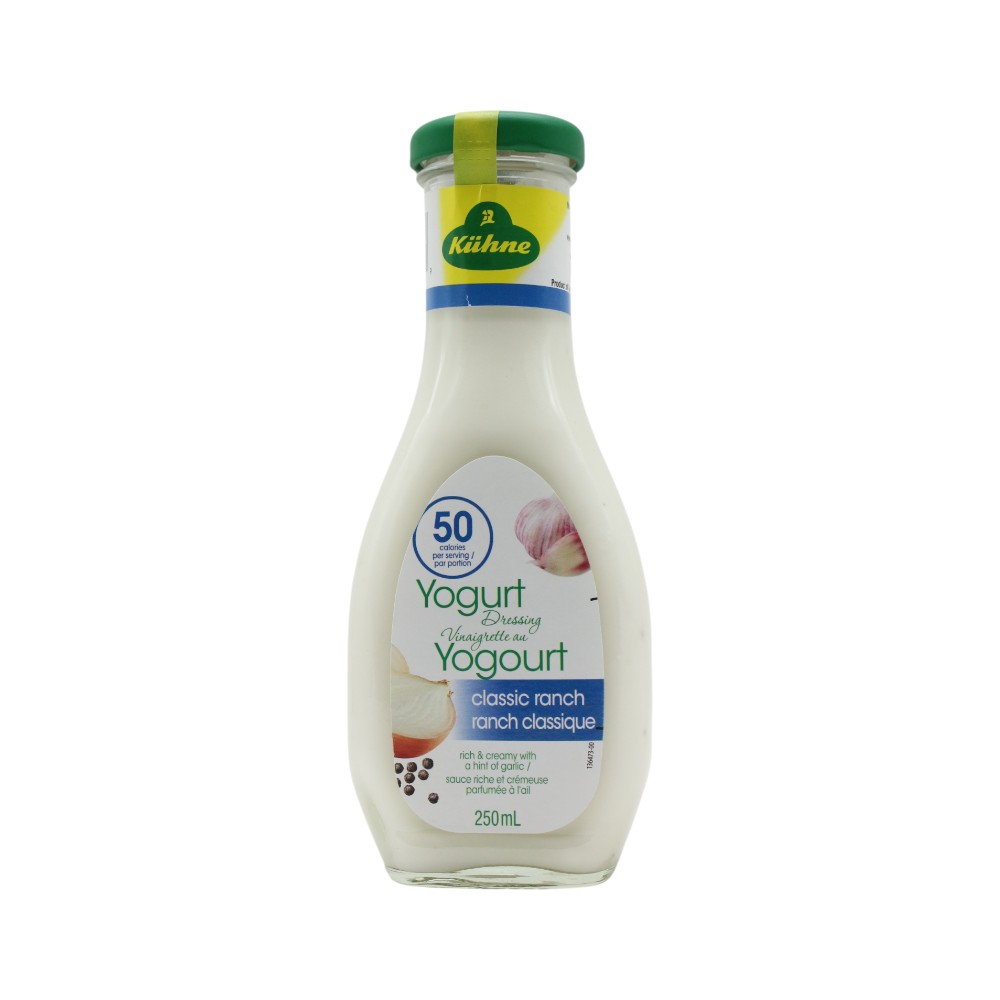 Kuhne Yogurt Dressing Classic Ranch 250Ml – Select Food Shoppe