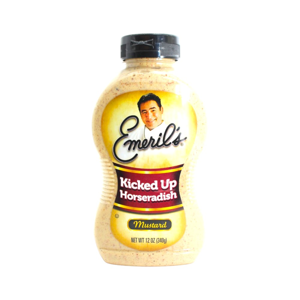 Emerils Kicked Up Horseradish Mustard 340G – Select Food Shoppe