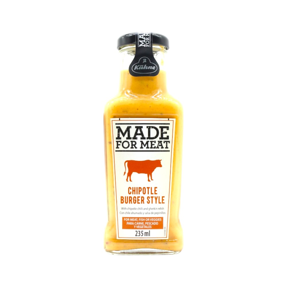 Kuhne Made For Meat Sauces Chipotle Burger 235Ml – Select Food Shoppe