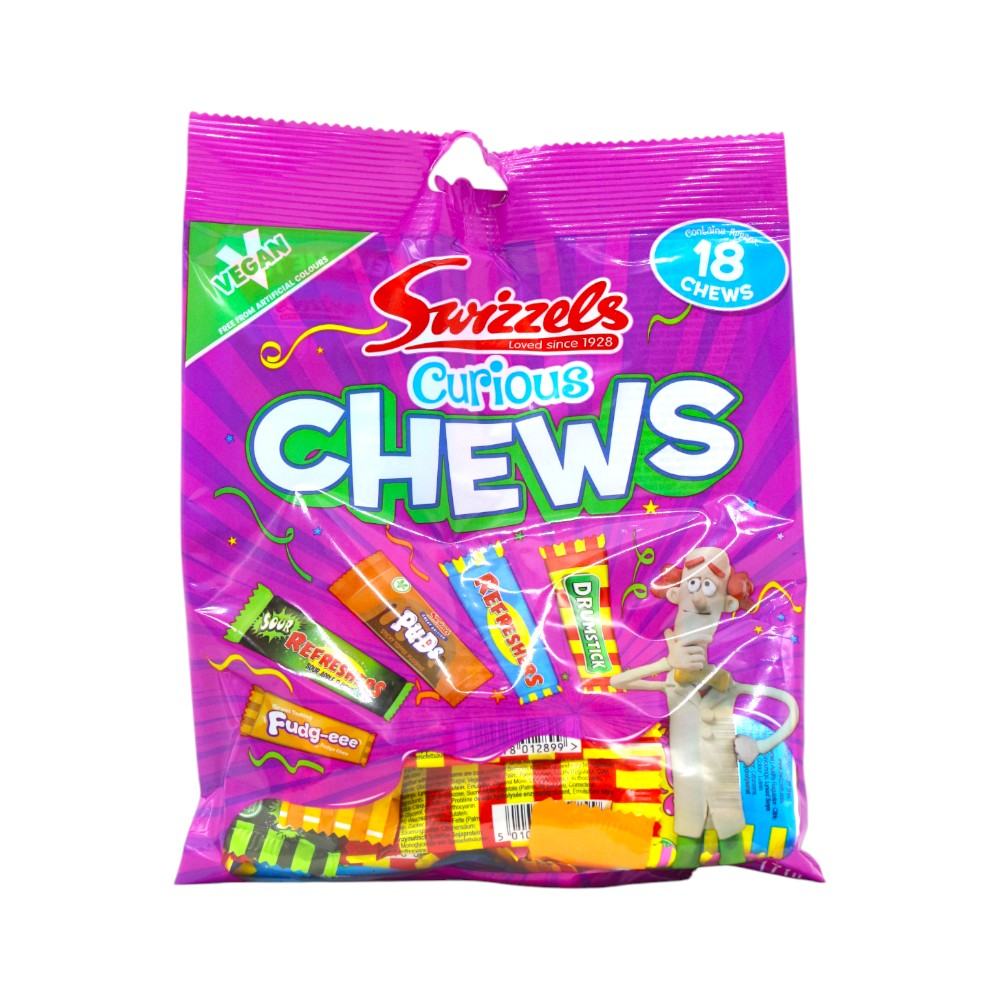 Swizzles Curious Chews Vegan 171Gm – Select Food Shoppe