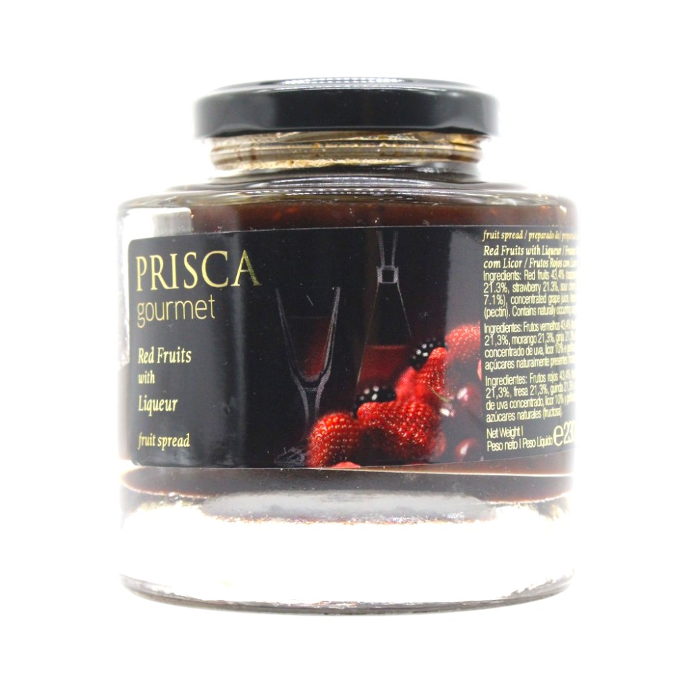 Prisca Gourmet Red Fruit Jam With Liquer 230Gm – Select Food Shoppe