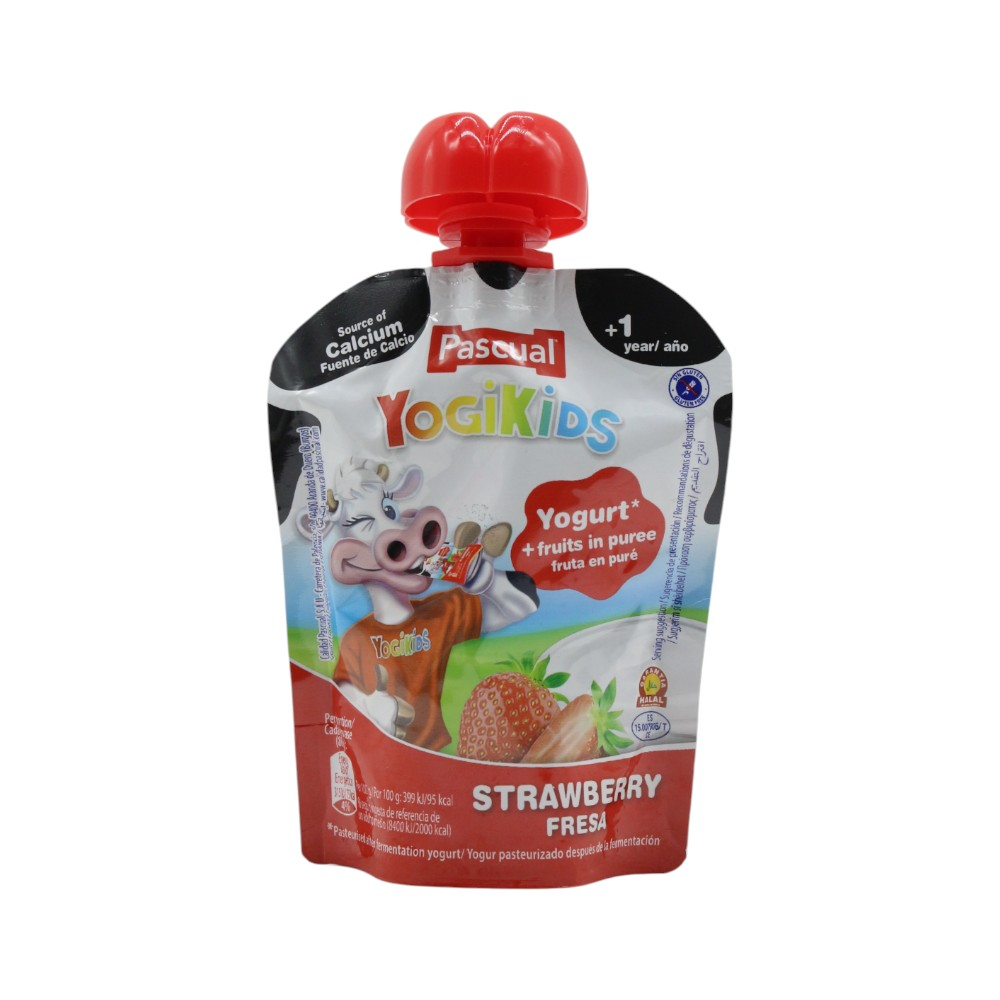 Pascual Yogikids Strawberry Yogurt 80Gm – Select Food Shoppe