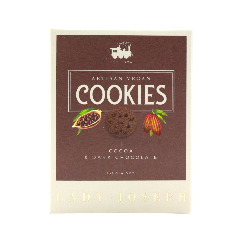 Lady Joseph Cookies Cacao Dark Chocolate 130G – Select Food Shoppe