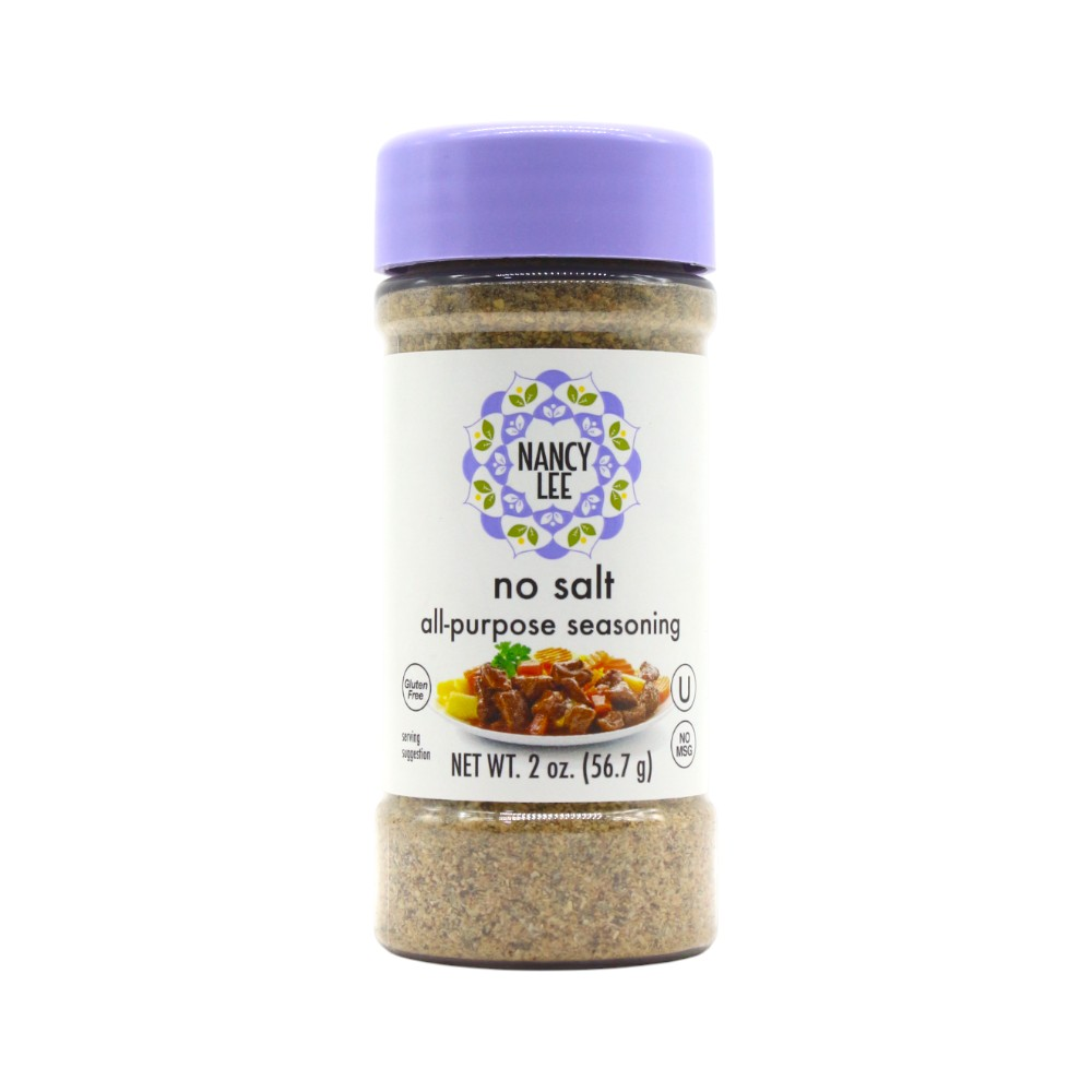 Nancy Lee No Salt All-Purpose Seasoning 2Oz 56.7G – Select Food Shoppe