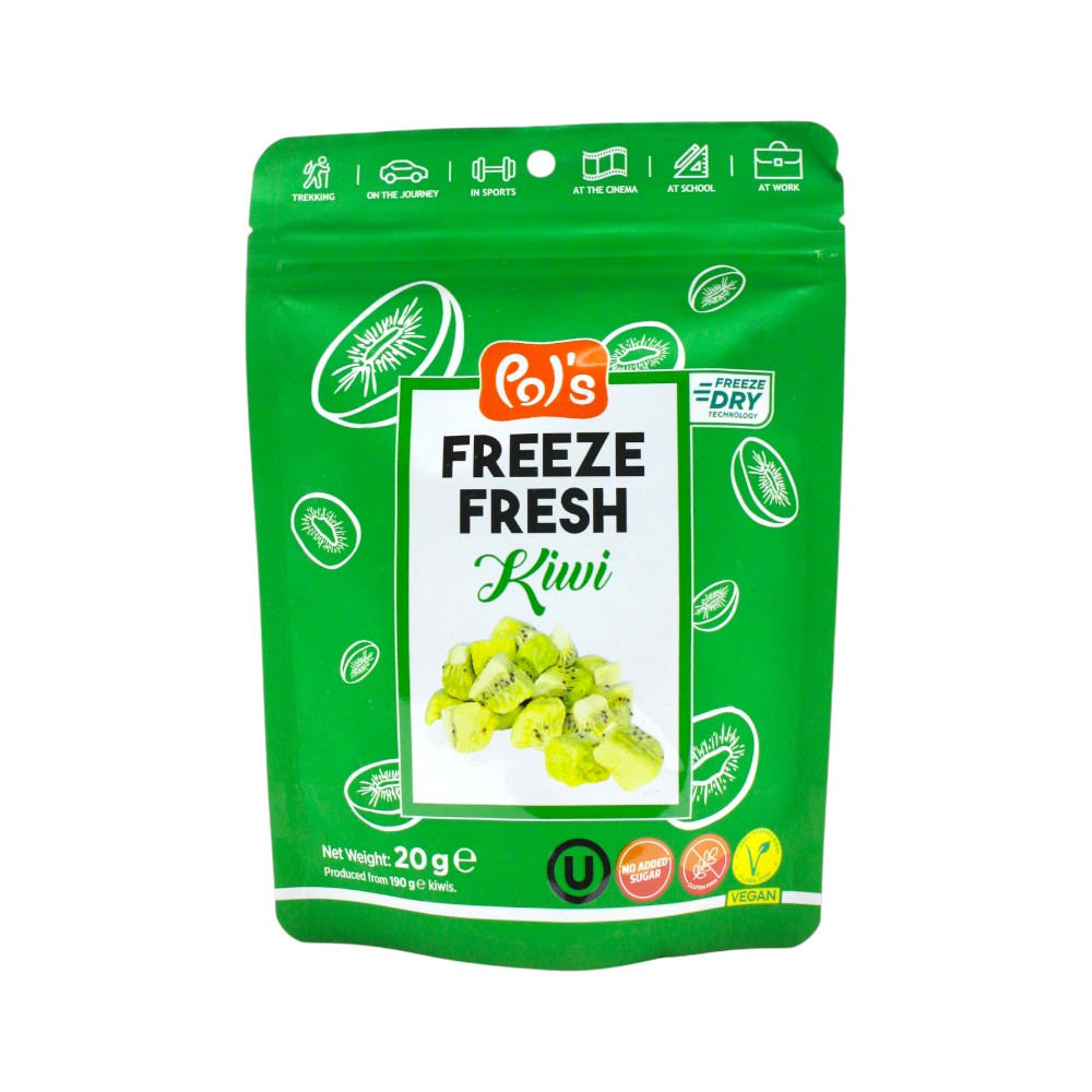 Pols Freeze Fresh Dry Kiwi 20G – Select Food Shoppe